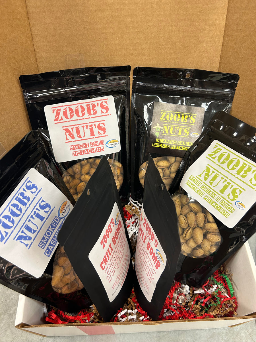 Zoobs Nuts Gift Pack 2026 – Minn Dak Market at West Acres Mall