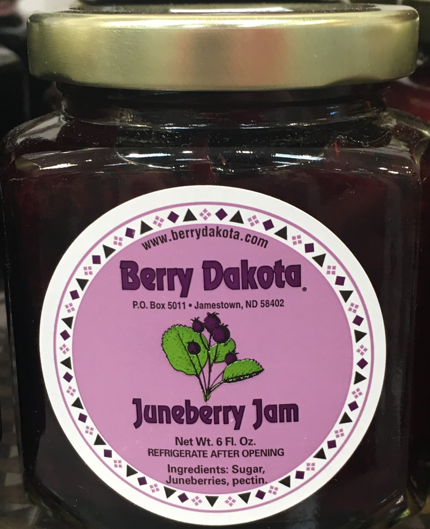 Berry Dakota Juneberry Jam 6 ounce jar – Minn Dak Market at West Acres Mall