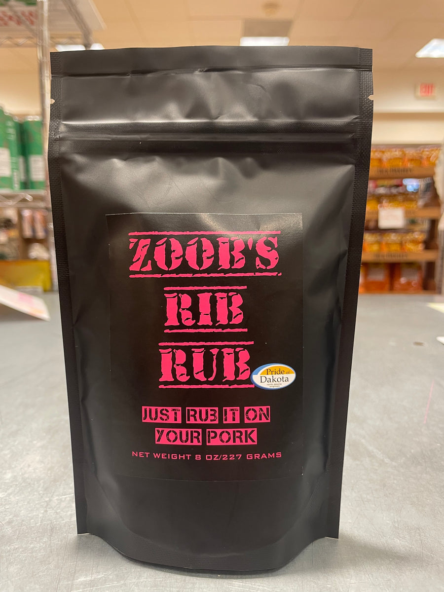 Zoob's Rib Rub – Minn Dak Market at West Acres Mall